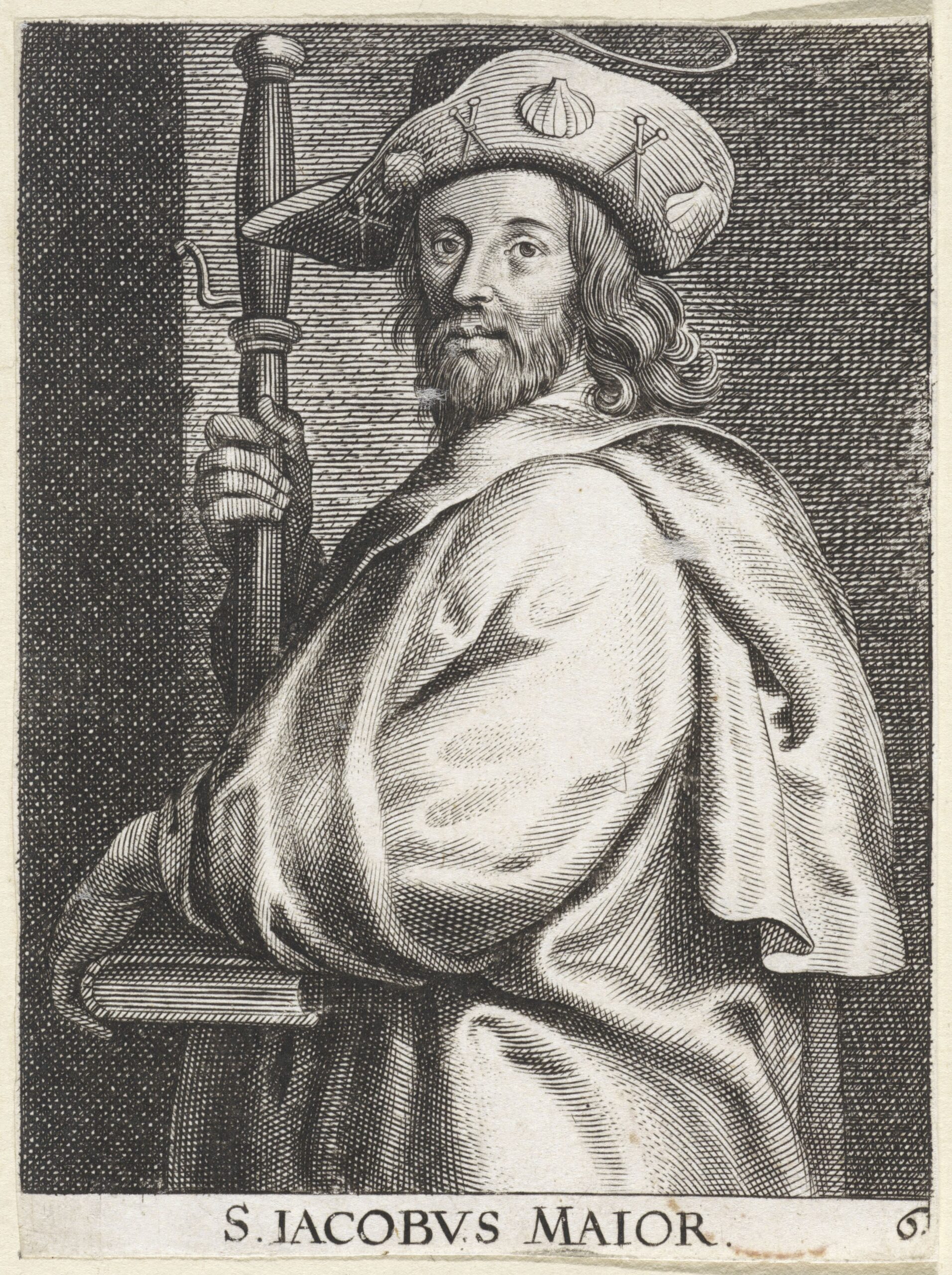 gravure Jacobus - Santiago
